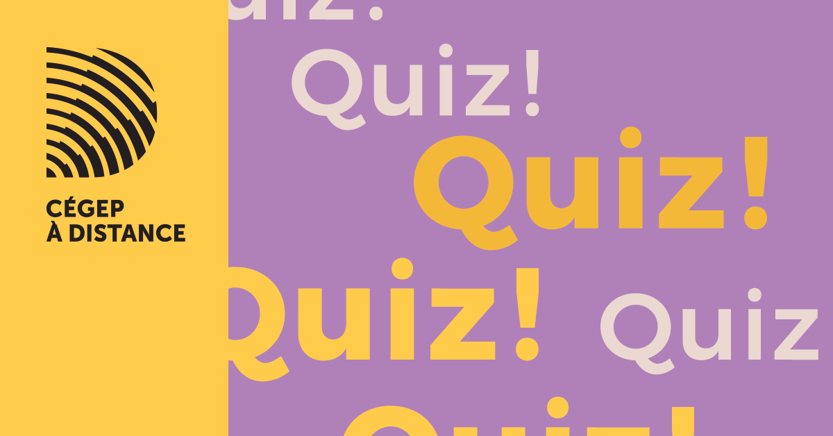 Jeu-questionnaire : Quelles sont les bonnes situations pour étudier au ...