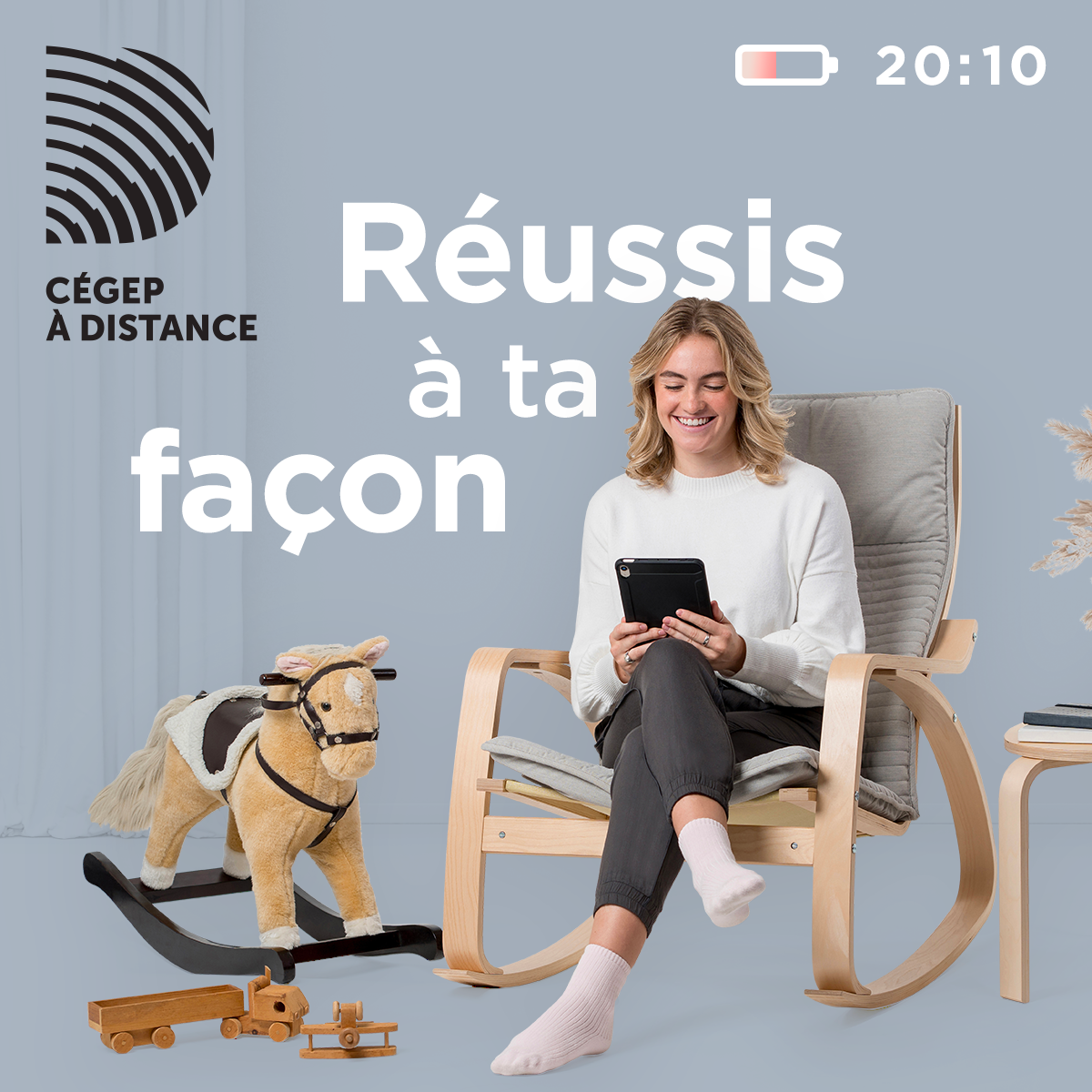 Découvrez les études au Cégep à distance